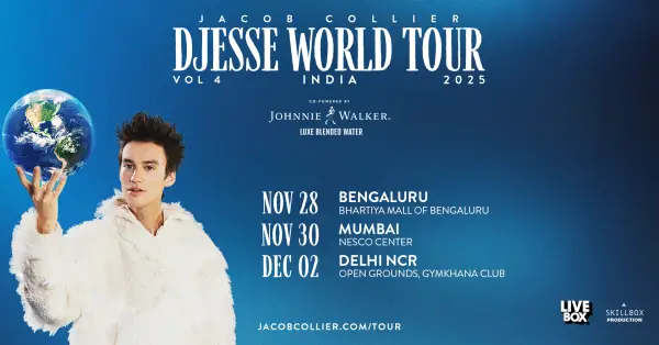 Jacob Collier Live | Djesse World Tour 2025 | 28th November - 2nd ...