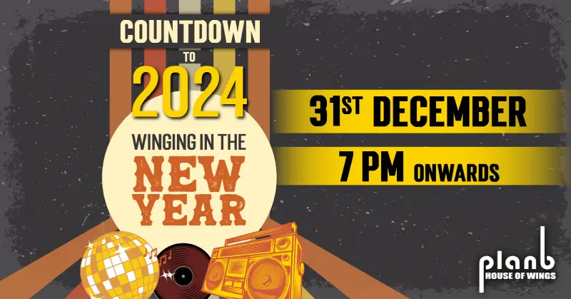 Countdown to 2024 with PlanB Jayanagar | NY 2024 | tickets