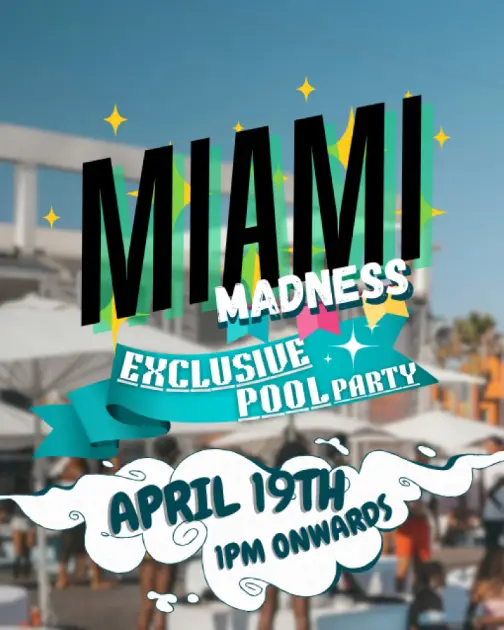 MIAMI MADNESS EXCLUSIVE POOL PARTY - Music Festivals | Event tickets ...