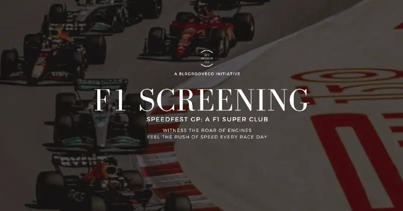 SpeedfestGP - A F1 Screening - Sports | Event tickets Bangalore