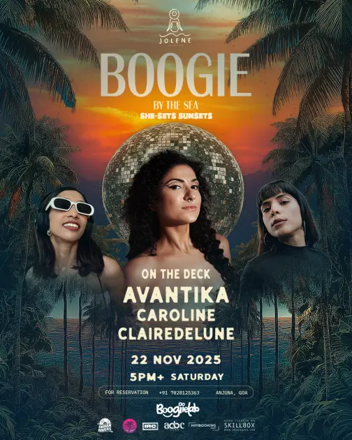 Boogie by the Sea – Jolene, Anjuna || 22 November ft. Avantika ...