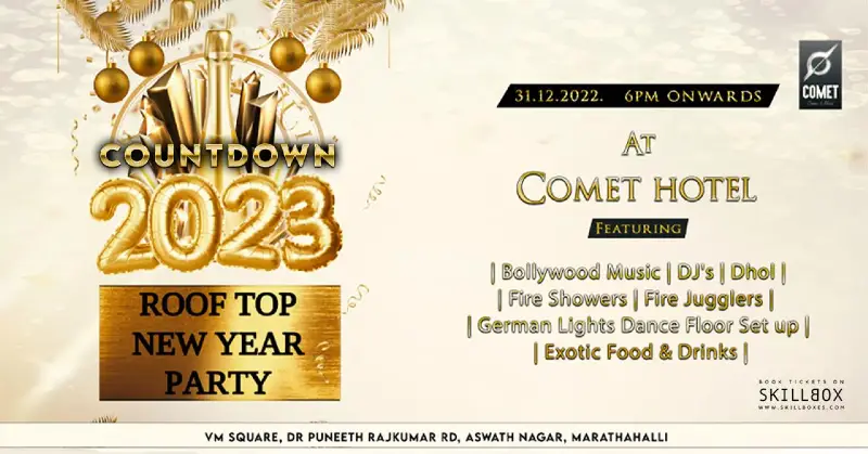 Countdown’23 -NYE Rooftop Party