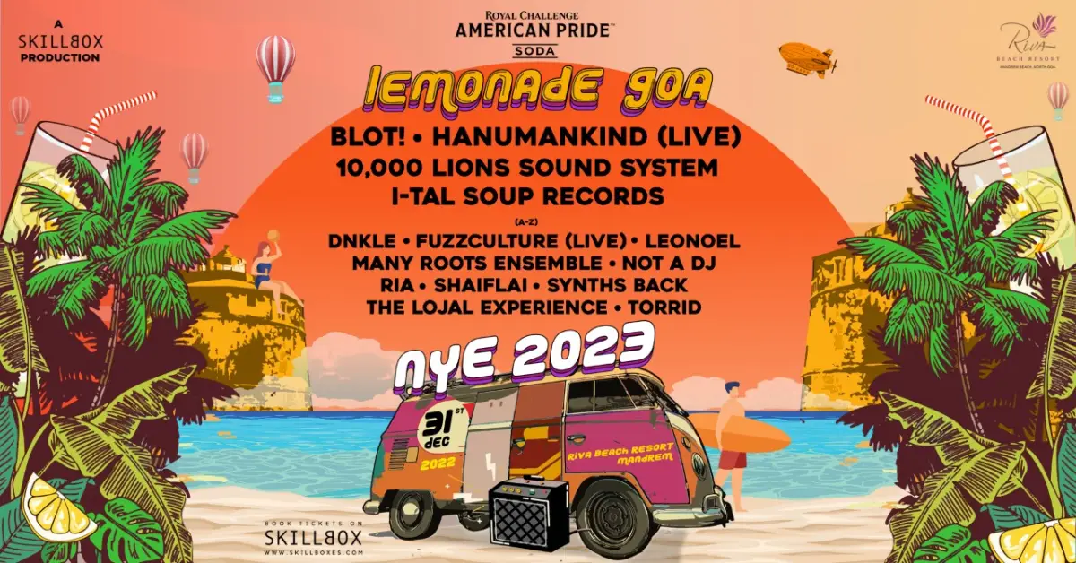 Lemonade Goa 2022 | tickets