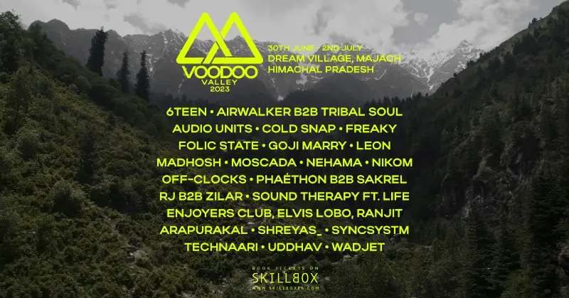 Voodoo Valley 2023 - Music Events | Event tickets Manali