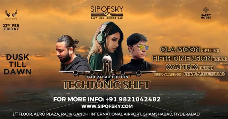 Techtonic Shift @Sip of Sky