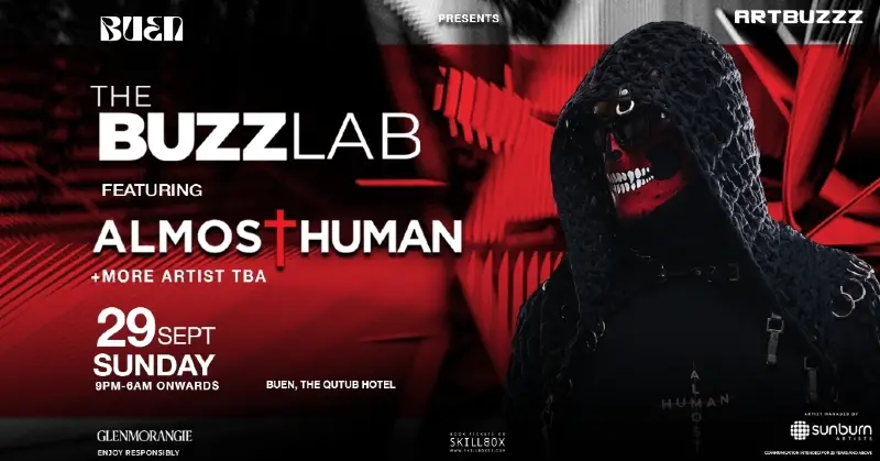 The Buzz Lab ft Almost Human, Buen New Delhi - Music Events | Event tickets New Delhi