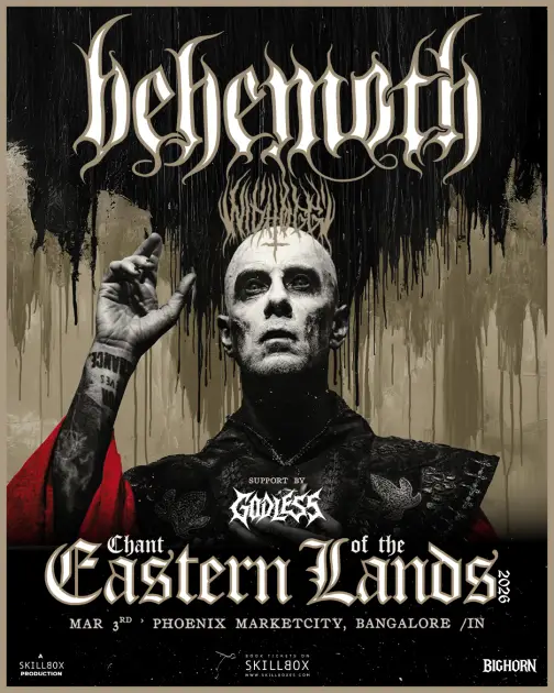 BEHEMOTH Live in Bangalore | Chant of the Eastern Lands Tour 2026 ...