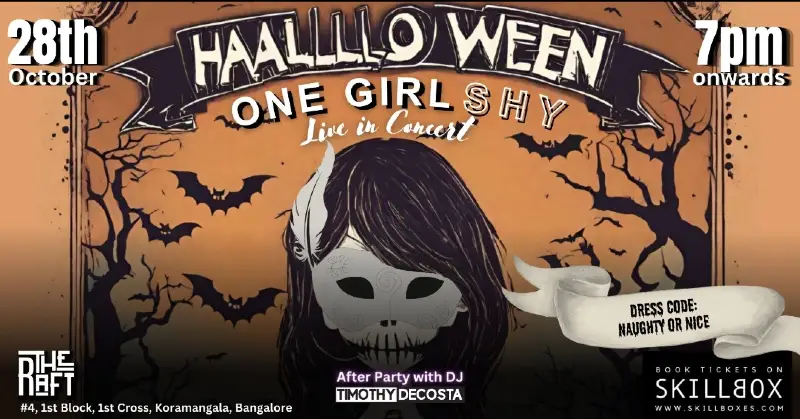 Halloween Special - One Girl Shy Live in Concert and After Party Ft. DJ ...