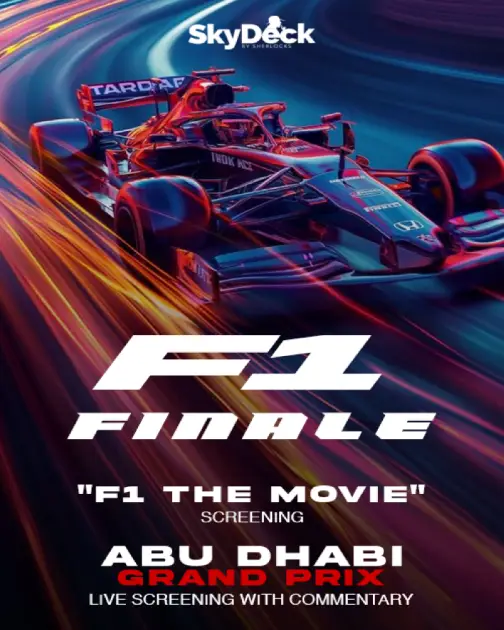 F1 ABU DHABI GP & F1 THE MOVIE SCREENING - Sports | Event tickets Bangalore