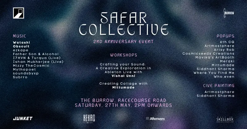 Safar: 2 Year Anniversary with Watashi, Obscuit, I7HVN and more ...