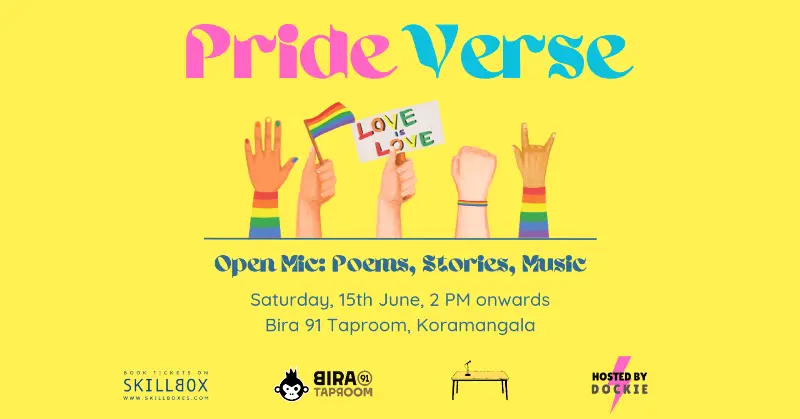 Pride Verse: Open Mic to Celebrate Pride Month