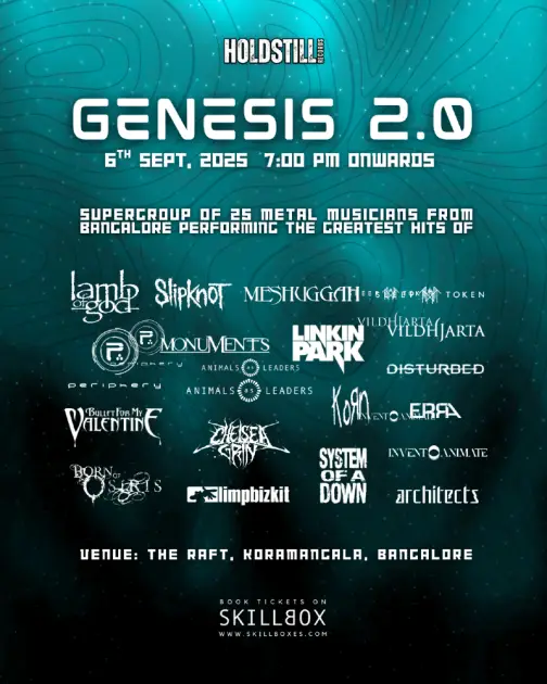 Genesis 2.0 - Music Concerts | Event tickets Bangalore