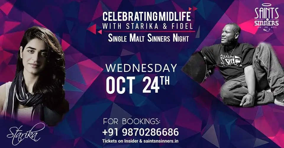 Celebrating Midlife with Starika and Fidel | tickets