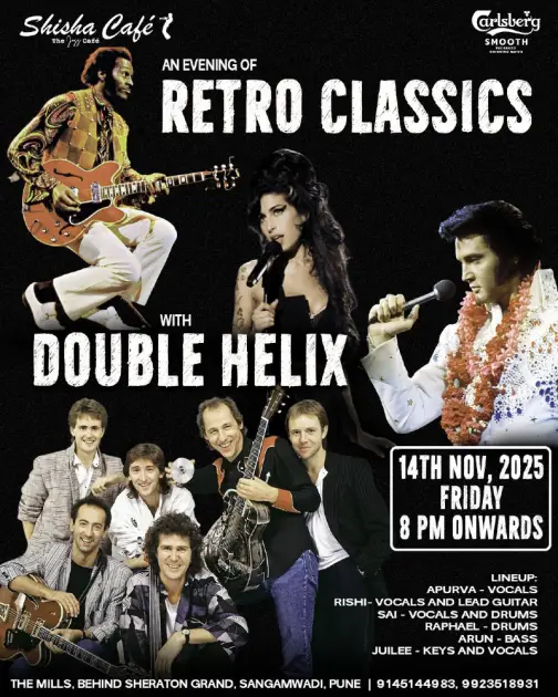 An Evening of Retro Classics by Double Helix - Club Gigs - Music ...
