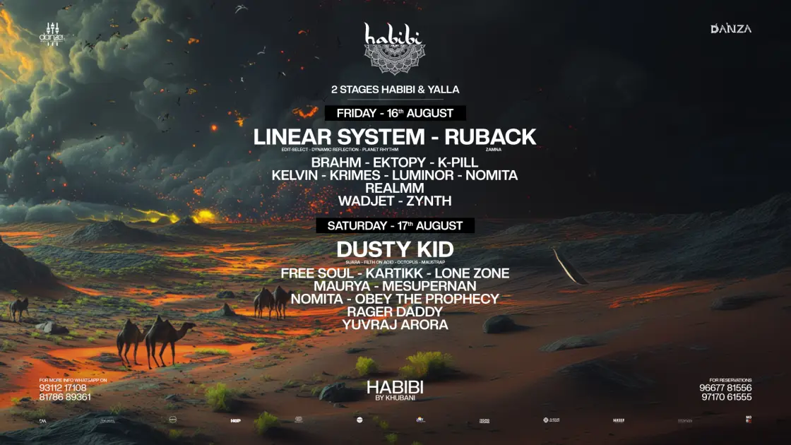 Habibi X Danza Featuring RUBACK REALMM - LINEAR SYSTEM (nobo experience ...