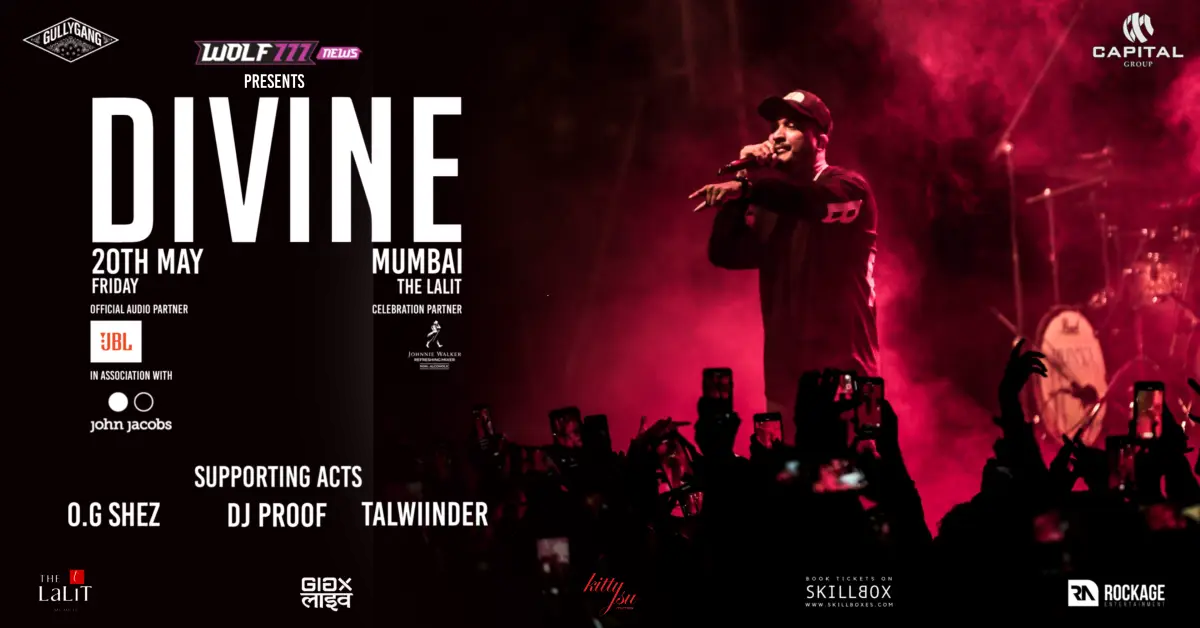 DIVINE Live in Mumbai | tickets