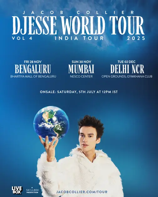 Jacob Collier Live in Mumbai | Djesse World Tour 2025 - Open Air Event ...