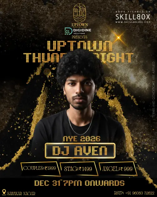 UPTOWN THUNDER NIGHT – NYE EVE 2026 - Music Festivals | Event tickets ...